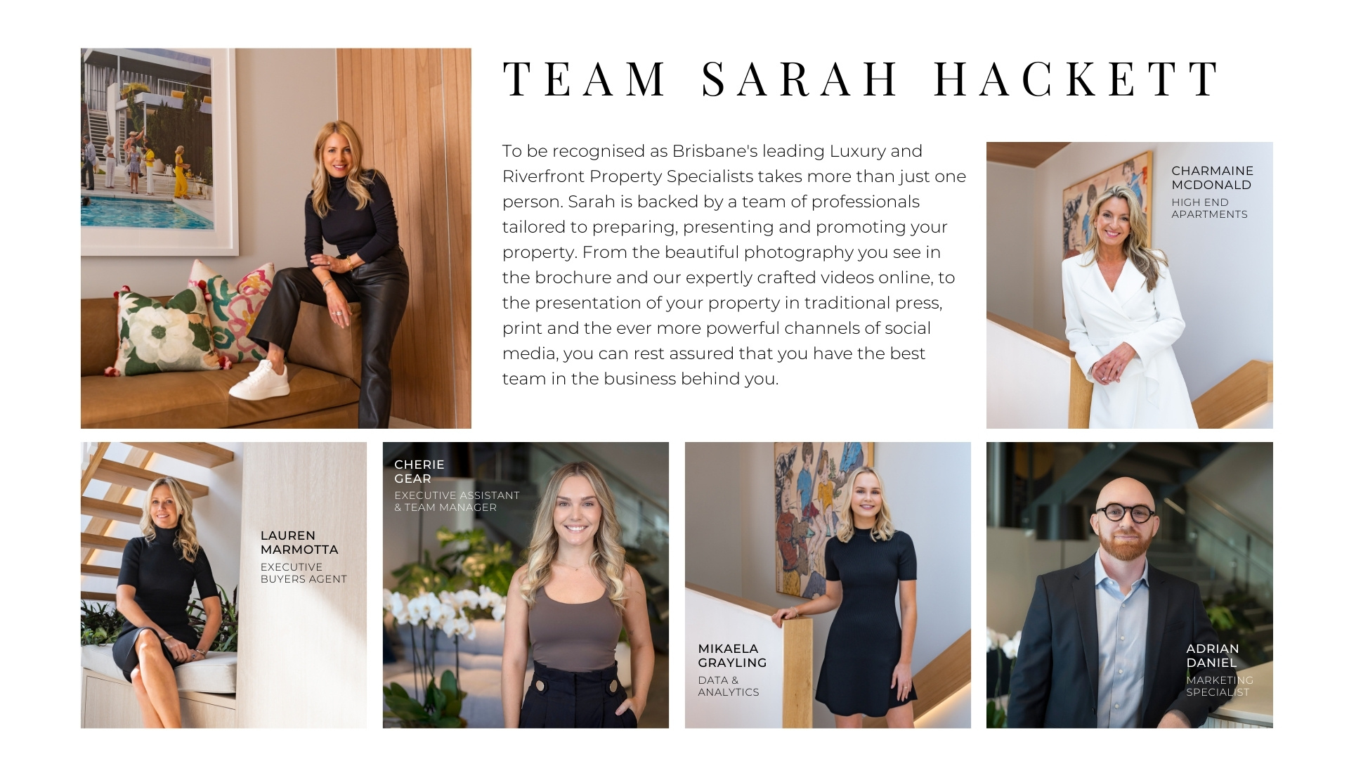 Sarah Hackett | Brisbane's Luxury and Riverfront Specialist